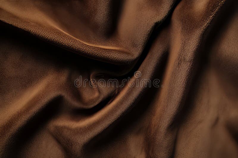 A Velvety Suede Fabric Texture Background in Rich Chocolate Brown. the ...