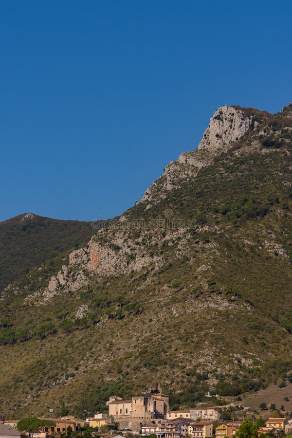 Venafro, Mount Santa Croce. Stock Image - Image of isernia, nature ...