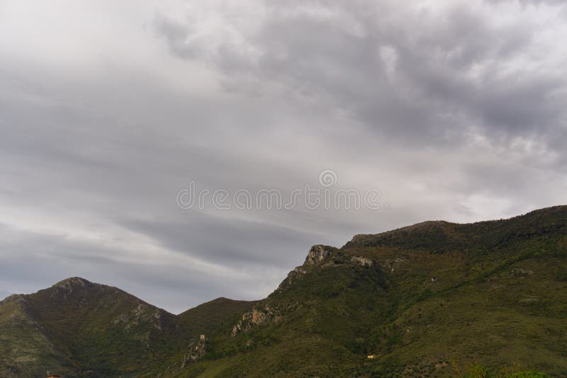 Venafro, Mount Santa Croce. Stock Photo - Image of hills, mountain ...