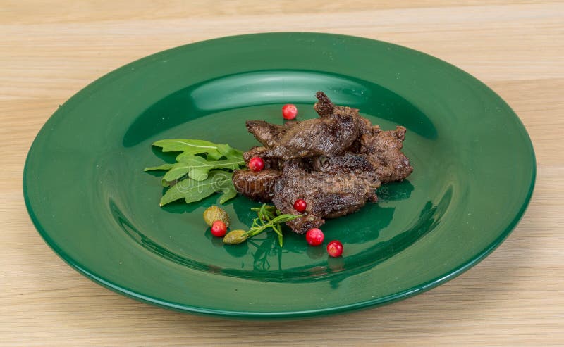 Venaison rôtie photo stock. Image of plaque, cuisine - 50101974