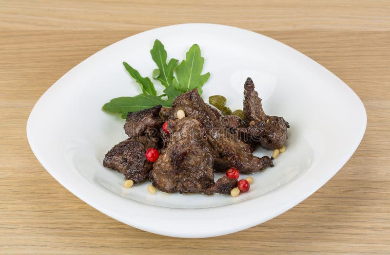 Venaison rôtie photo stock. Image of plaque, cuisine - 50101974