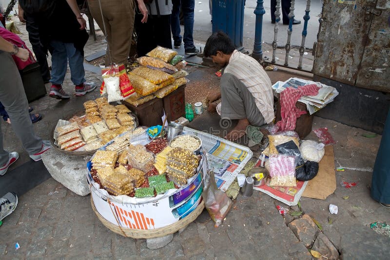 Vendeur De Nourriture De Rue Dans L Inde Photos Stock - Téléchargez 724 ...