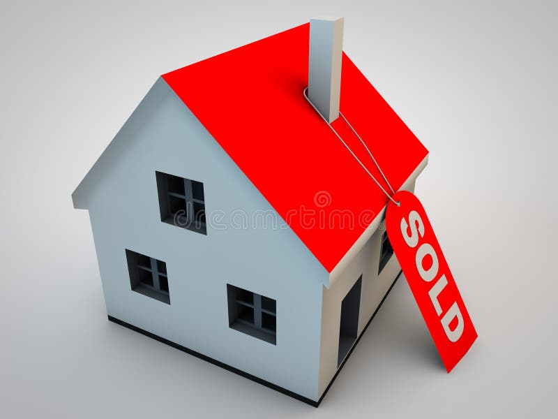 Vendido stock de ilustración. Ilustración de alquiler - 23928727