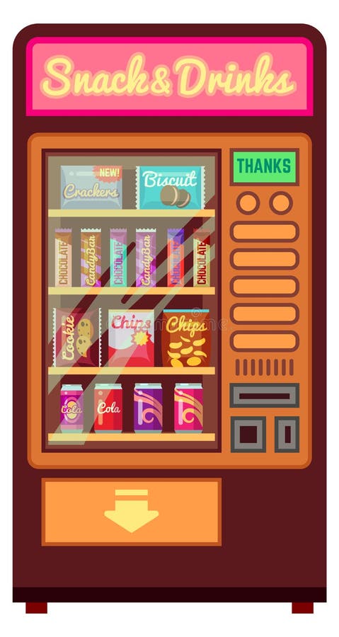 Vending Machine Cartoon Stock Illustrations – 2,704 Vending Machine ...