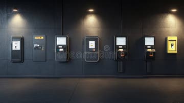 A Vending Machine Featuring a Sensor Panel, Receipts, and a POS ...