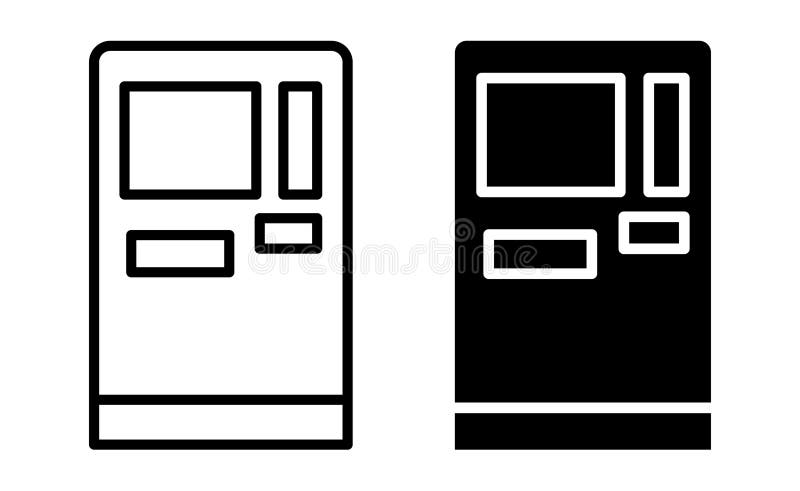Vending Machine Icon Outline Graphic Stock Illustrations – 393 Vending ...