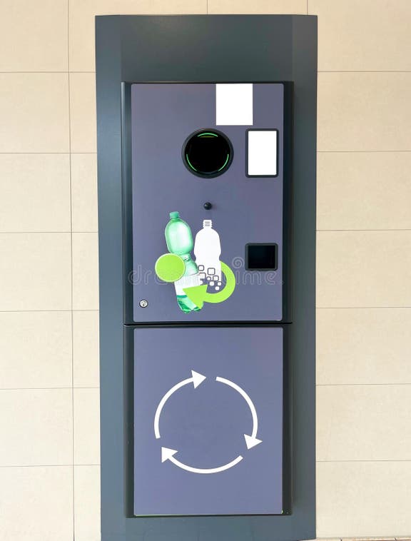 Vending Machine for Plastic Bottles. Reversible Vending Machine for ...