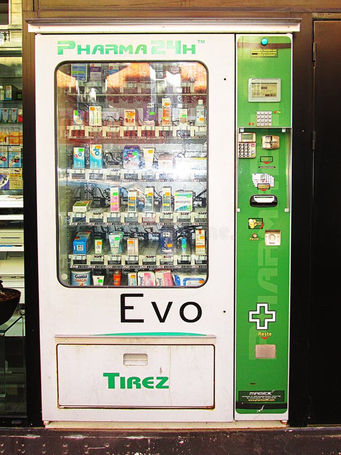 Vending machine editorial stock photo. Image of business - 237889383