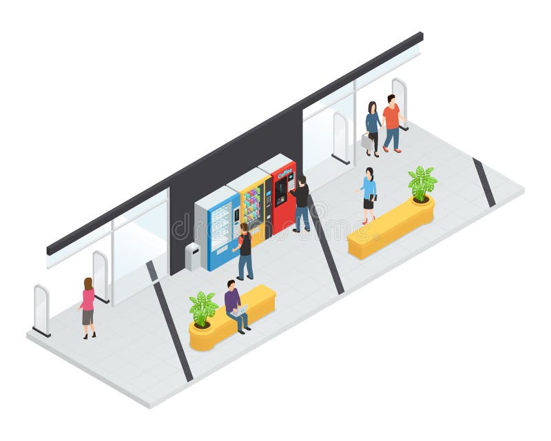 Vending Machines Isometric Flowchart Stock Vector - Illustration of ... Vending Machines Isometric Flowchart Stock Vector - Illustration of ...