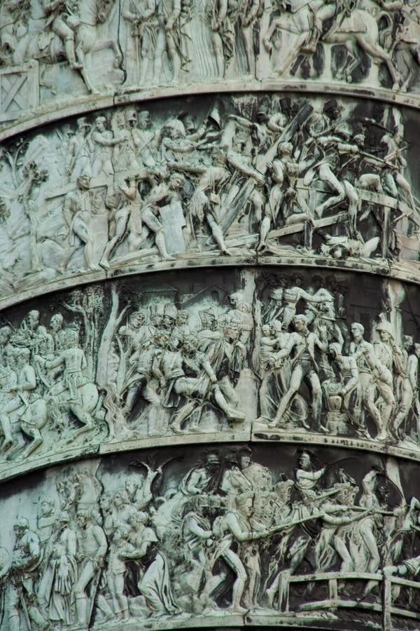 Vendome Column - Detail stock photo. Image of beauty - 14955702