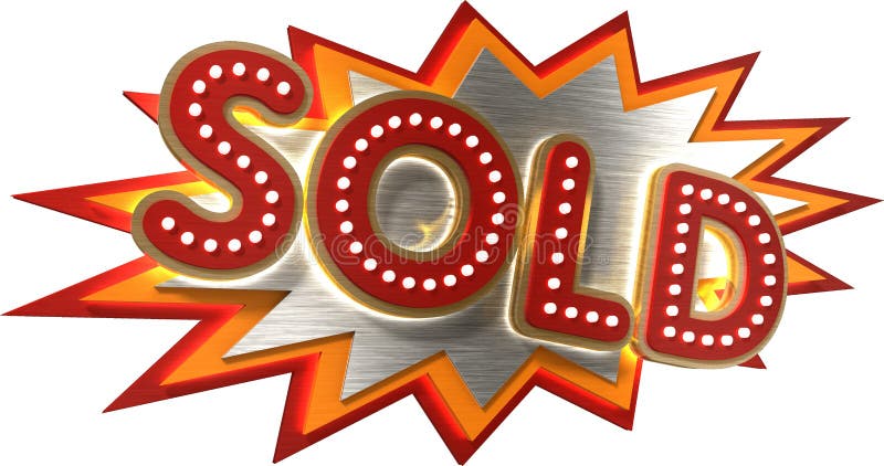 Icône Vendue De Vecteur De Ruban Illustration de Vecteur - Illustration ...