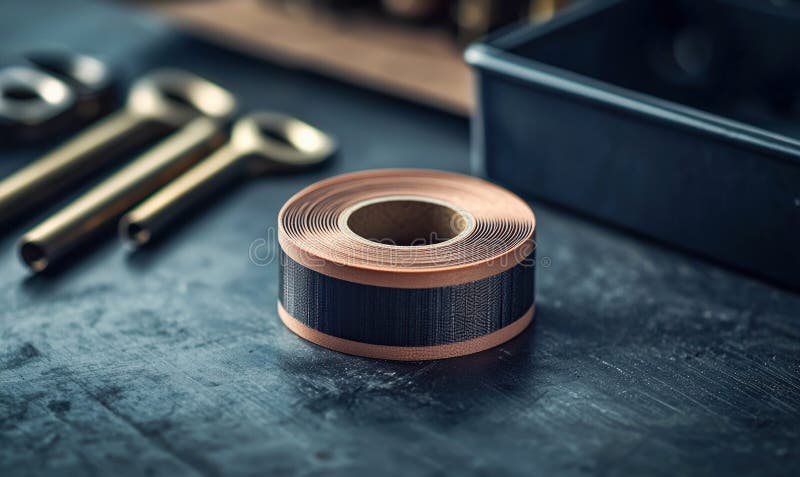 Veneer Edging Tape Roll stock photo. Image of material - 367816298