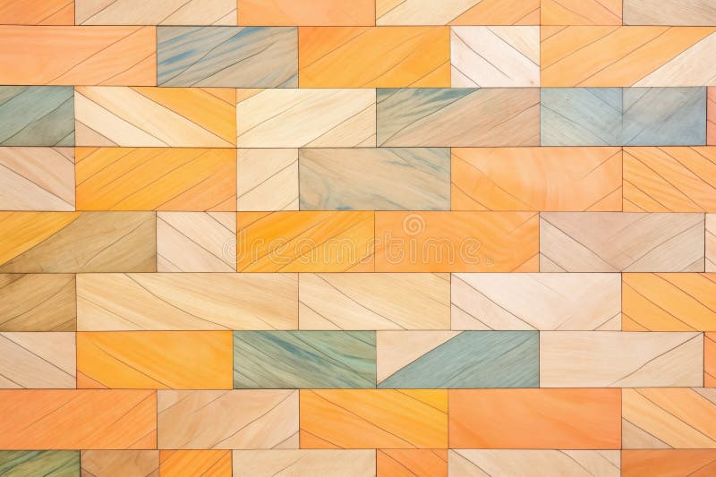 Veneer Wood Pattern Variety Stock Illustration - Illustration of ...
