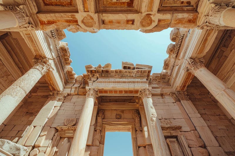 Venerable Ancient Architecture City. Generate Ai Stock Photo - Image of ... Venerable Ancient Architecture City. Generate Ai Stock Photo - Image of ...