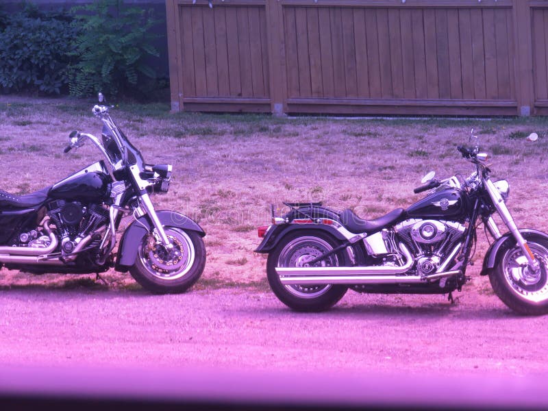 A Venerable Motorcycle Harley-Davidson Stock Photo - Image of travel ...