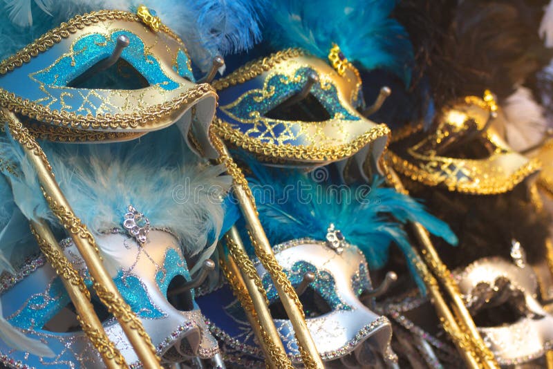 Venetiaanse maskers stock afbeelding. Image of maskers - 2661981