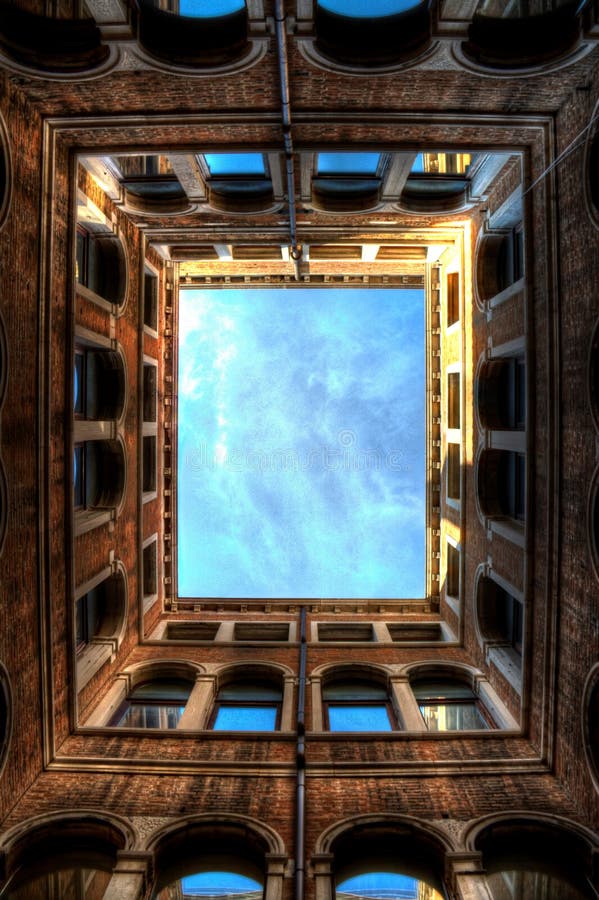 Venetian Architecture Perspective Frames Stock Photo - Image of ...