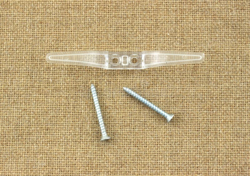 Venetian blind cleat stock photo. Image of hardware, screws - 11068974