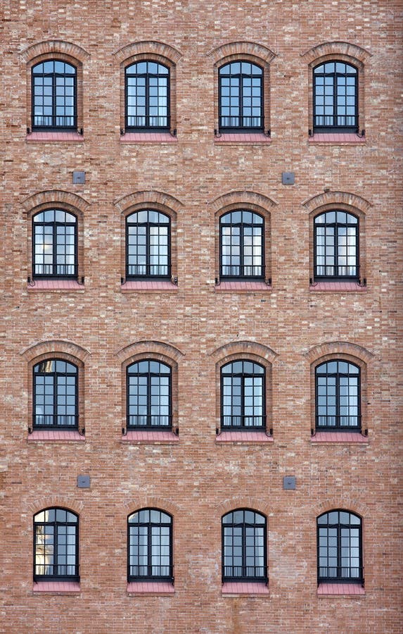 Venetian Factory Windows stock image. Image of italy - 16754425