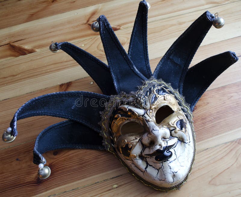Venetian jester mask stock photo. Image of jester, clear - 64717784