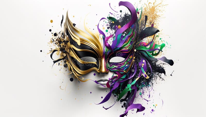 Venetian Mask Carnival Colorful Splash Art Masquerade Mardi Gras Stock ... Venetian Mask Carnival Colorful Splash Art Masquerade Mardi Gras Stock ...