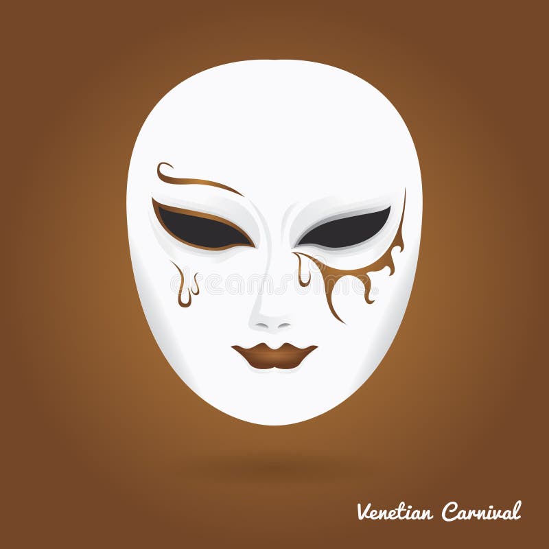 Venetian Mask. Vector Illustration Decorative Design Stock Vector ...