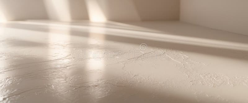 Venetian Plaster with High Gloss Finish Illuminated by Soft Lighting ...
