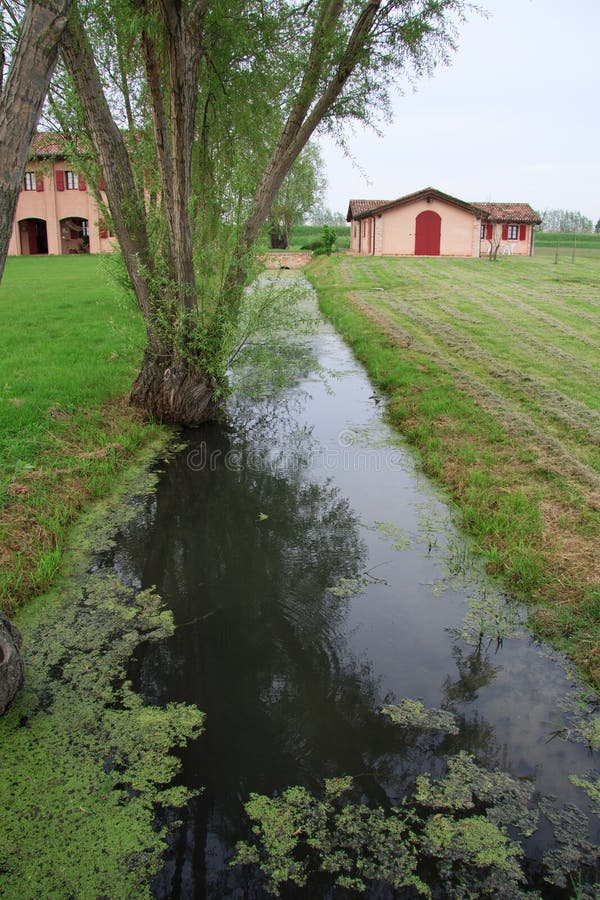 Veneto countryside stock photo. Image of channel, water - 24683834