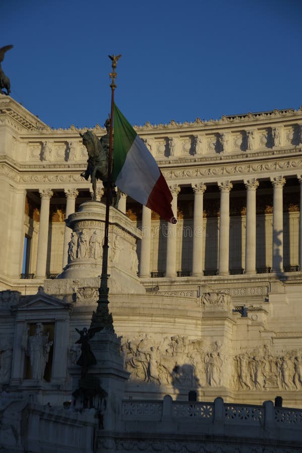 Venezia Square in Rome stock photo. Image of historic - 55155334