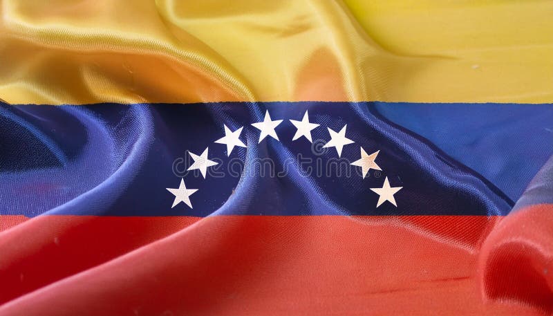 Venezuela Flag. the National Flag of Venezuela Stock Image - Image of ...