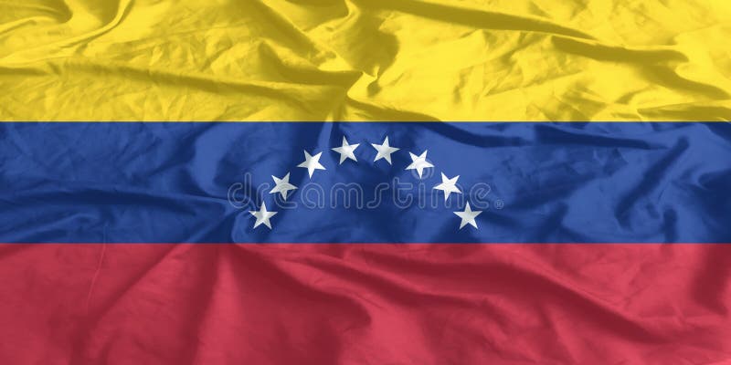 Venezuela Flag Waving Close Up Stock Photo - Image of country, textile ...