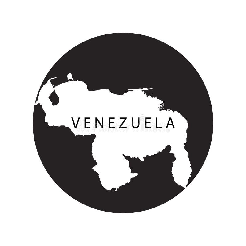 Venezuela map icon stock vector. Illustration of banner - 267388624
