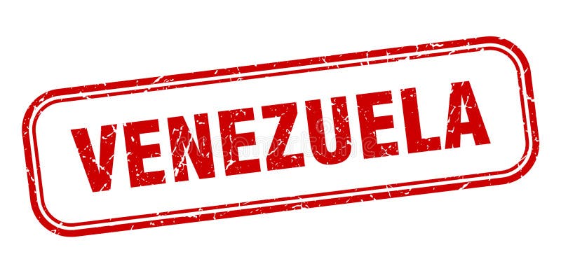 Venezuela stamp stock vector. Illustration of seal, destination - 125220559
