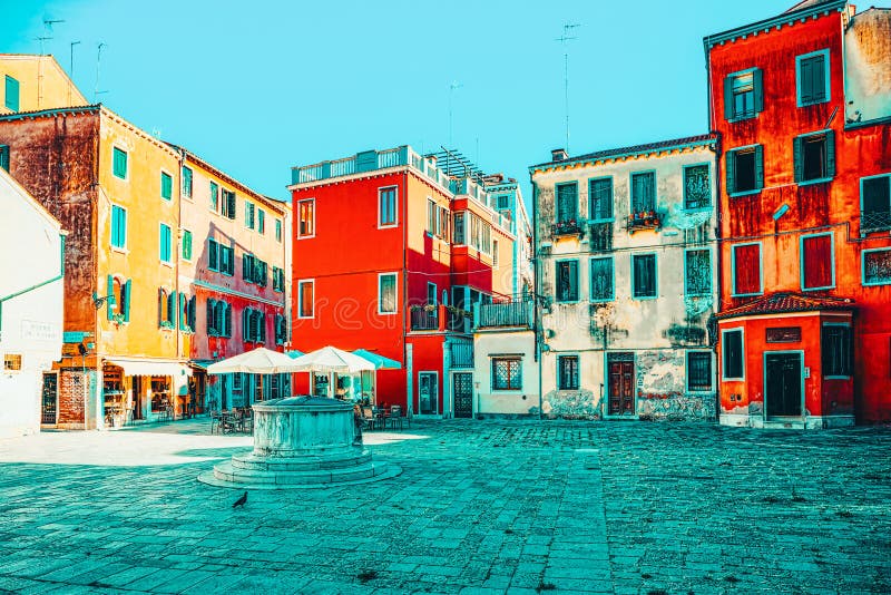 Venice-amazing, Unique and Beautiful Place on Earth. Stock Photo ...