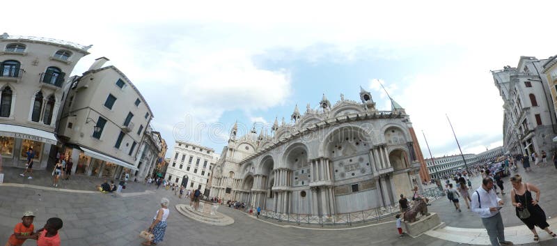 Venice Ancient Building and Historical Infrastructure Editorial Stock ...