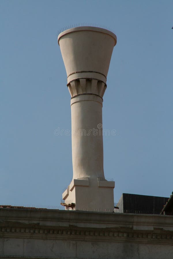Venice, an Ancient Traditional Chimney Pot Stock Photo - Image of ...