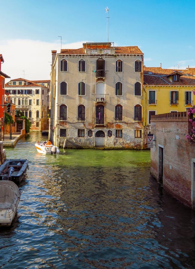 Venice - Architecture of Old City Editorial Stock Image - Image of ...