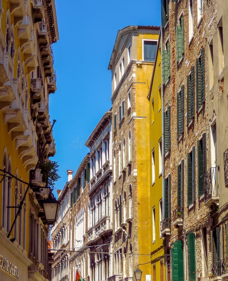 Venice - Architecture of Old City Editorial Photography - Image of ...