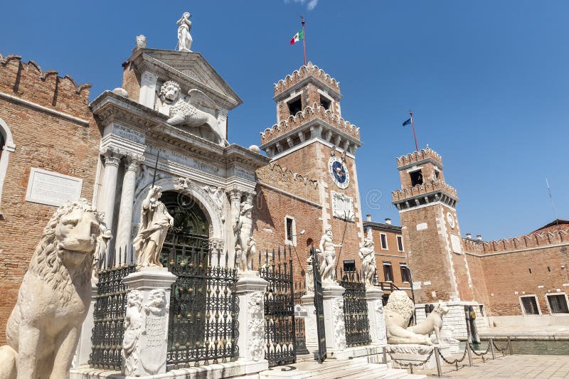Venice, the arsenal stock image. Image of italy, outdoor - 26542495