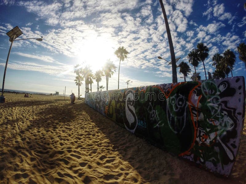 Beach Graffiti editorial image. Image of freedom, graffiti - 41911515