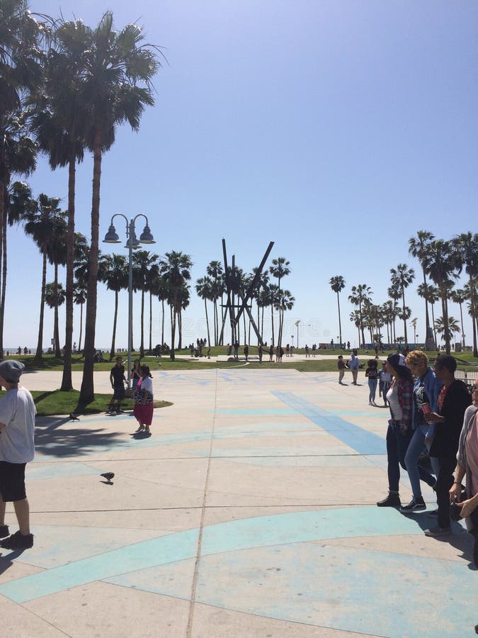 Venice beach editorial stock photo. Image of springbreakparty - 93008003
