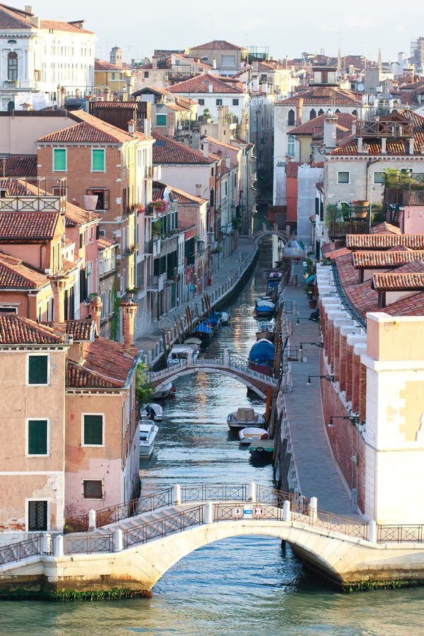Venice Canal View stock photo. Image of destination, mediterranean ...
