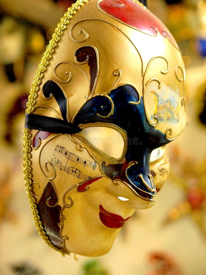 Venice Carnival Ceramic Mask - Italy Stock Photo - Image of venice ...