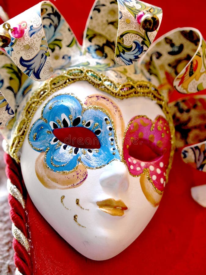 Venice Carnival Ceramic Mask - Italy Stock Photo - Image of venice ...