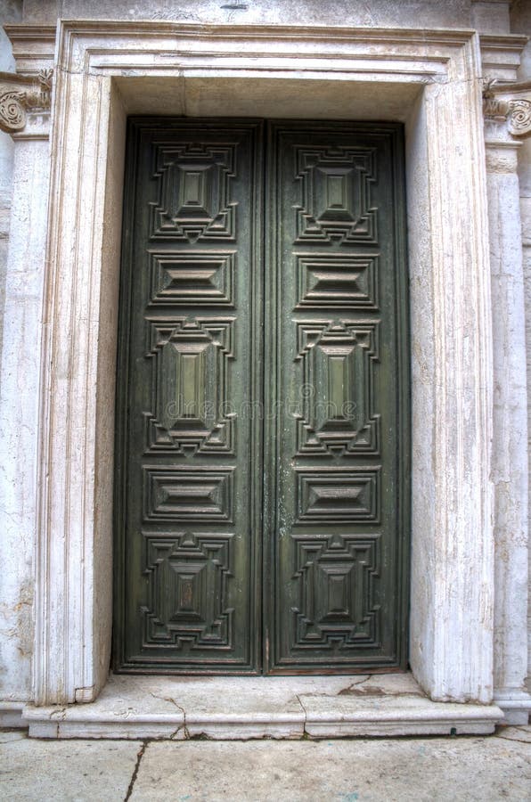 Venice Door stock image. Image of closed, venice, range - 99060115