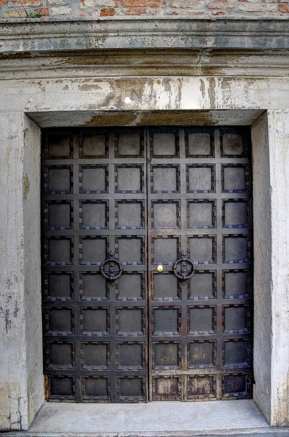 Venice Door stock photo. Image of historical, green - 104415062