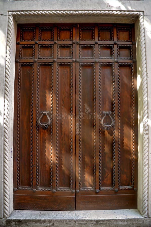 Venice Door stock photo. Image of historical, green - 104415062