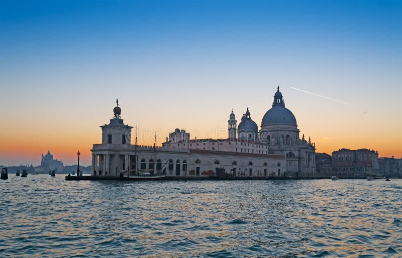 Venice at dusk stock photo. Image of scenery, blue, artistic - 38045536