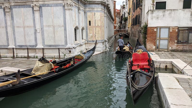 Venice Island Canals Boat in Italy Editorial Image - Image of boat ...