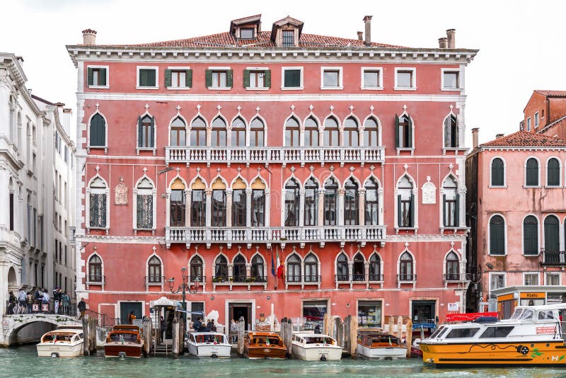Typical Venetial Architecture in Venice, Italy Editorial Photography ...